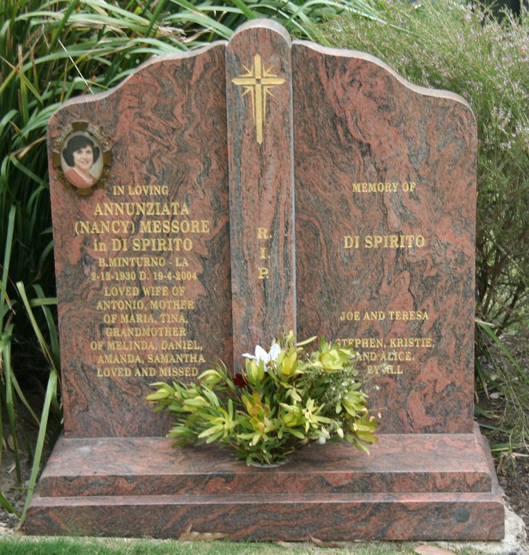 Memorial Headstones - Castagna Monuments Melbourne